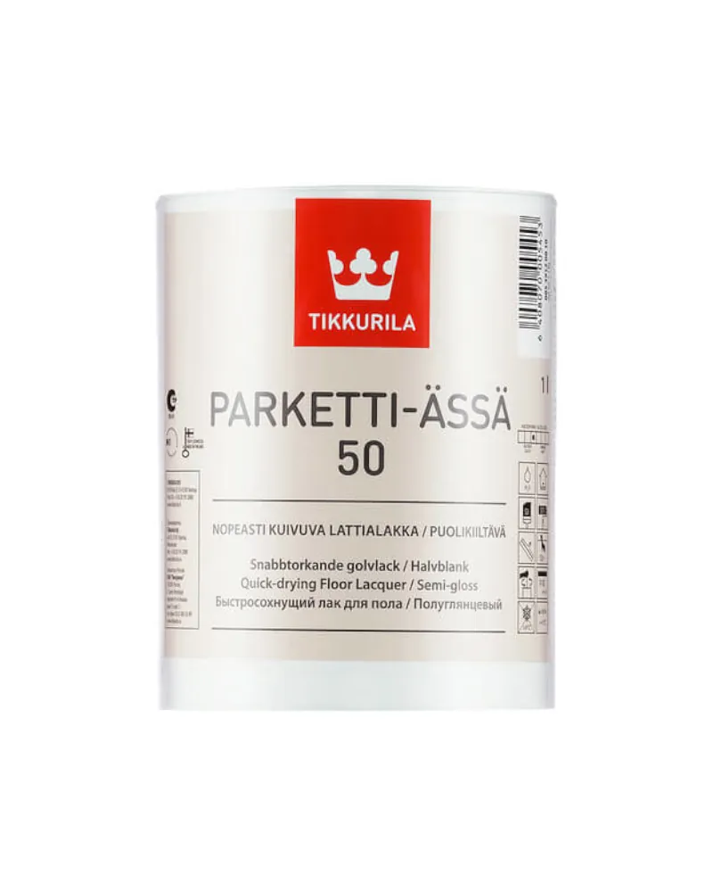 Tikkurila Parketti-Ässä Floor lacquer, semi-gloss | 32,31