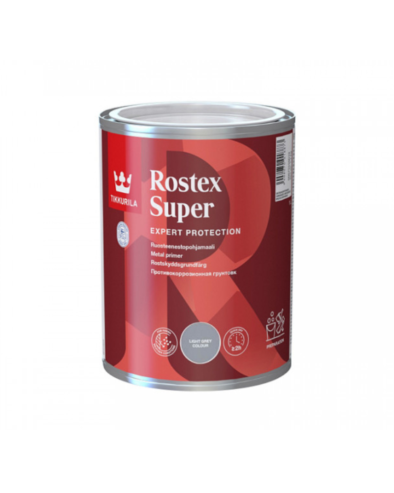 Tikkurila Rostex Super Antikorozinis gruntas metalui